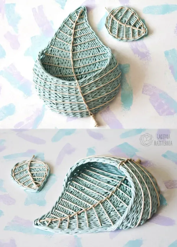 Artesanato Moderno: Modelos de cestos belos e funcionais ⋆ De Frente ...