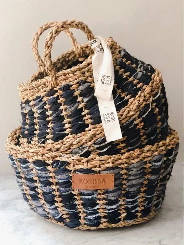 Artesanato Moderno: Modelos de cestos belos e funcionais ⋆ De Frente ...