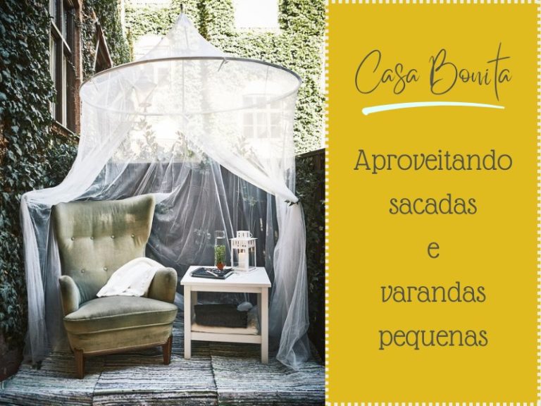 Casa Bonita: Aproveitando sacadas e varandas pequenas ⋆ De Frente Para ...