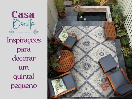 Casa Bonita: Inspirações para decorar um quintal pequeno ⋆ De Frente ...