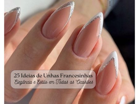 25 Ideias de Unhas Francesinhas: Elegância e Estilo em Todas as ...